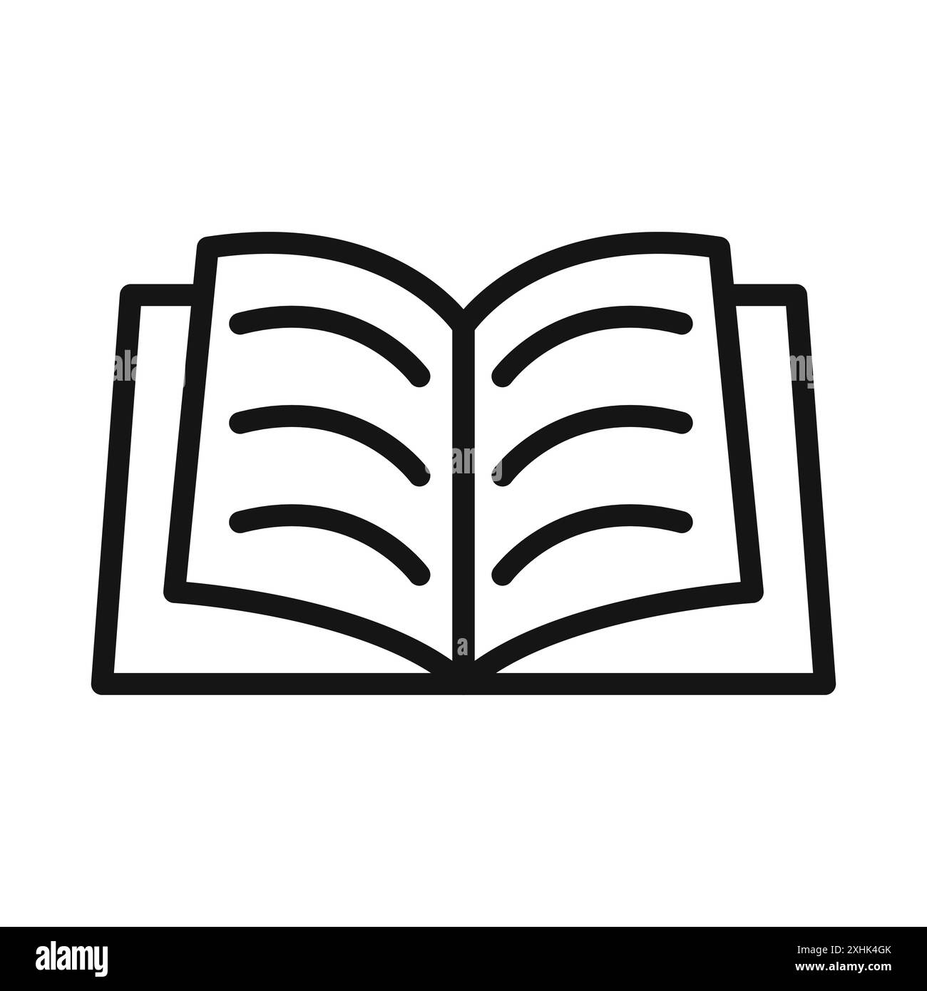 Book icon vector logo set collection or bundle pack group Stock Vector ...