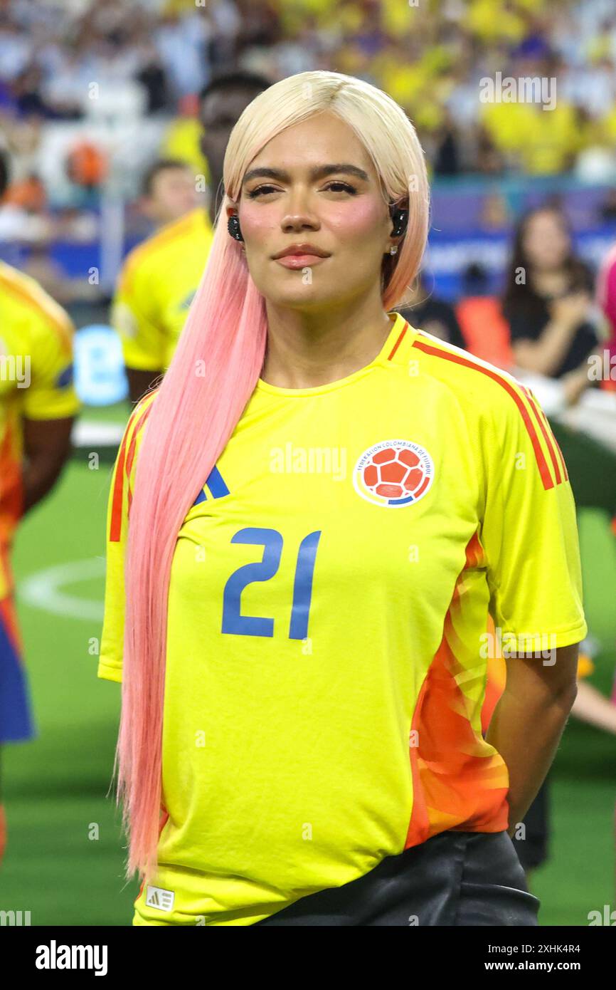 Karol g colombia copa america hard rock stadium miami vanessa hi-res ...
