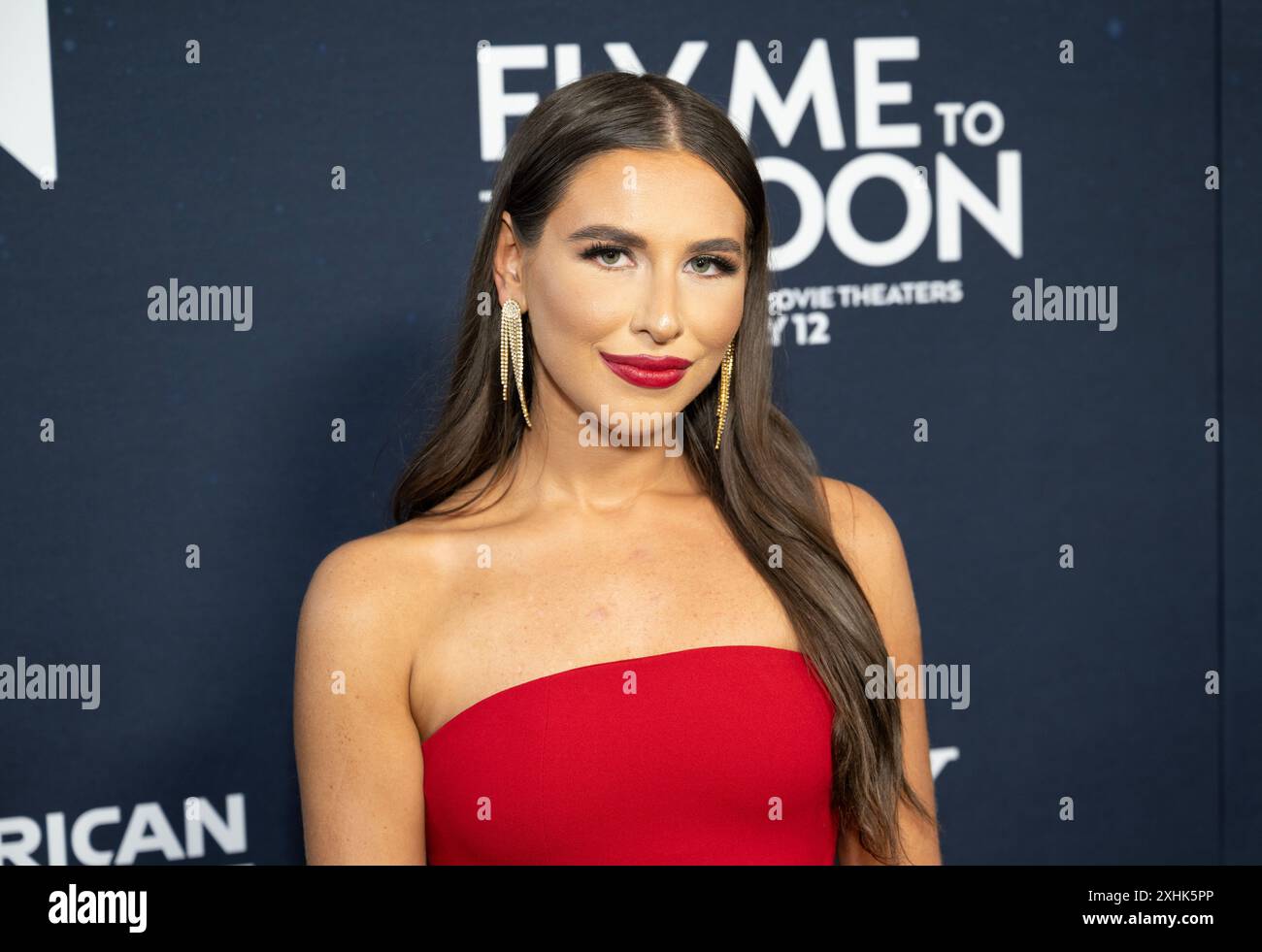 Lindsey Kroning attends the world premiere of Apple Original Films 'Fly ...
