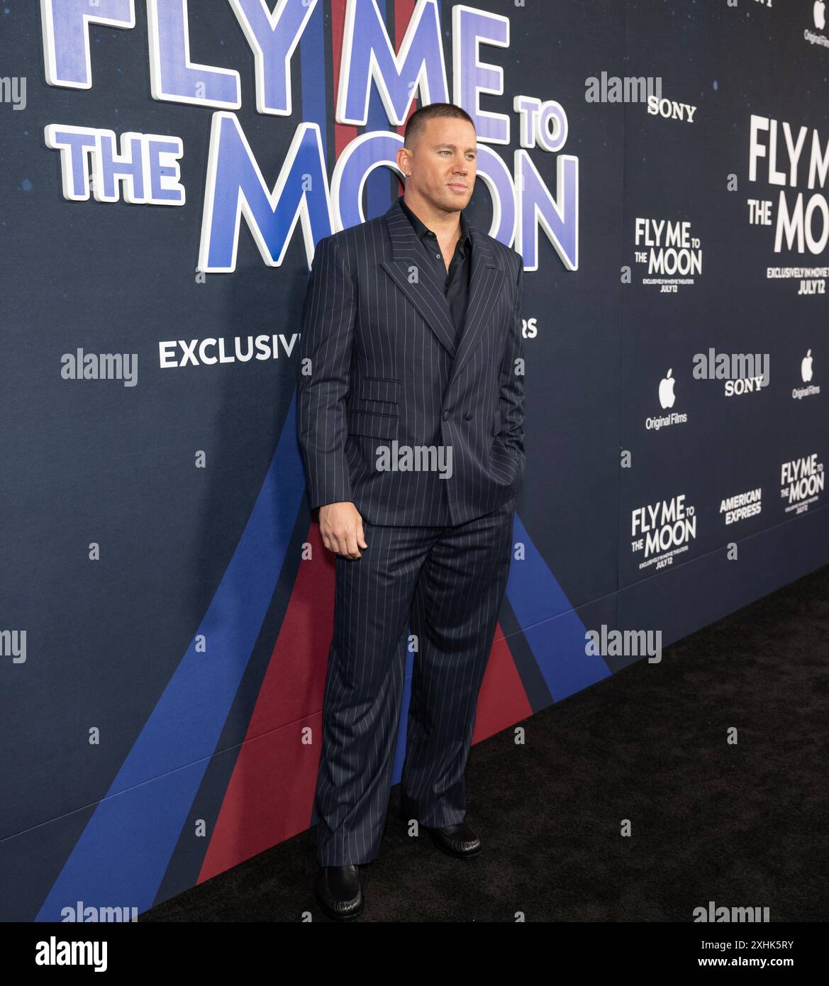 Channing Tatum attends the world premiere of Apple Original Films 'Fly ...