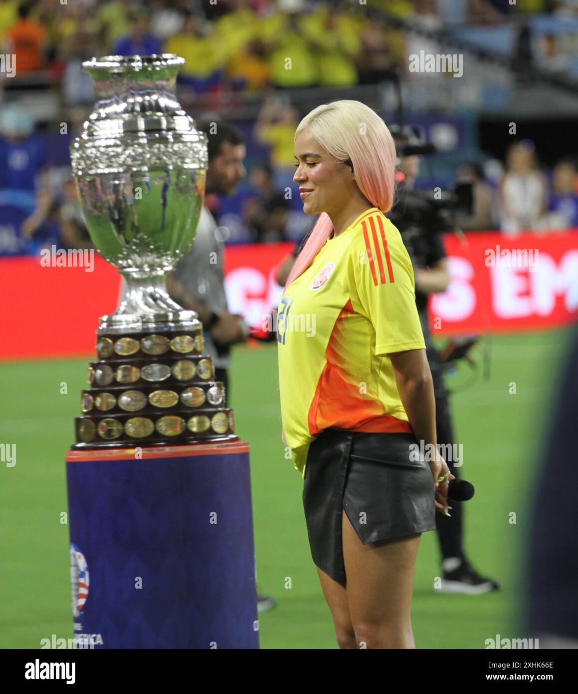 Miami, Florida, USA. 14th July, 2024. (SPO) Copa America 2024 Final ...