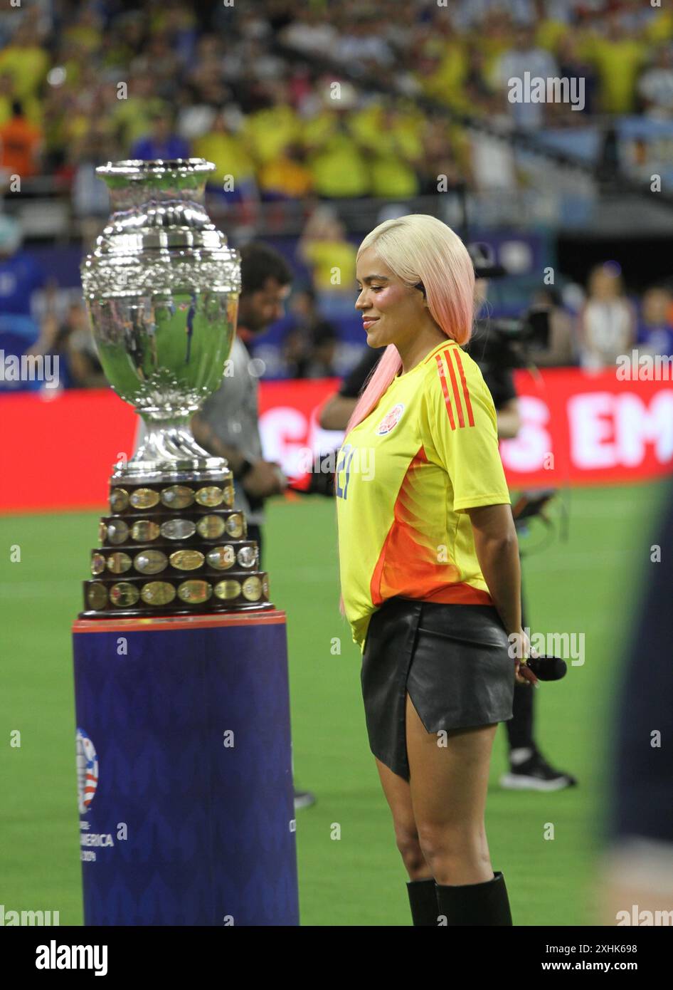 Miami, Florida, USA. 14th July, 2024. (SPO) Copa America 2024 Final ...