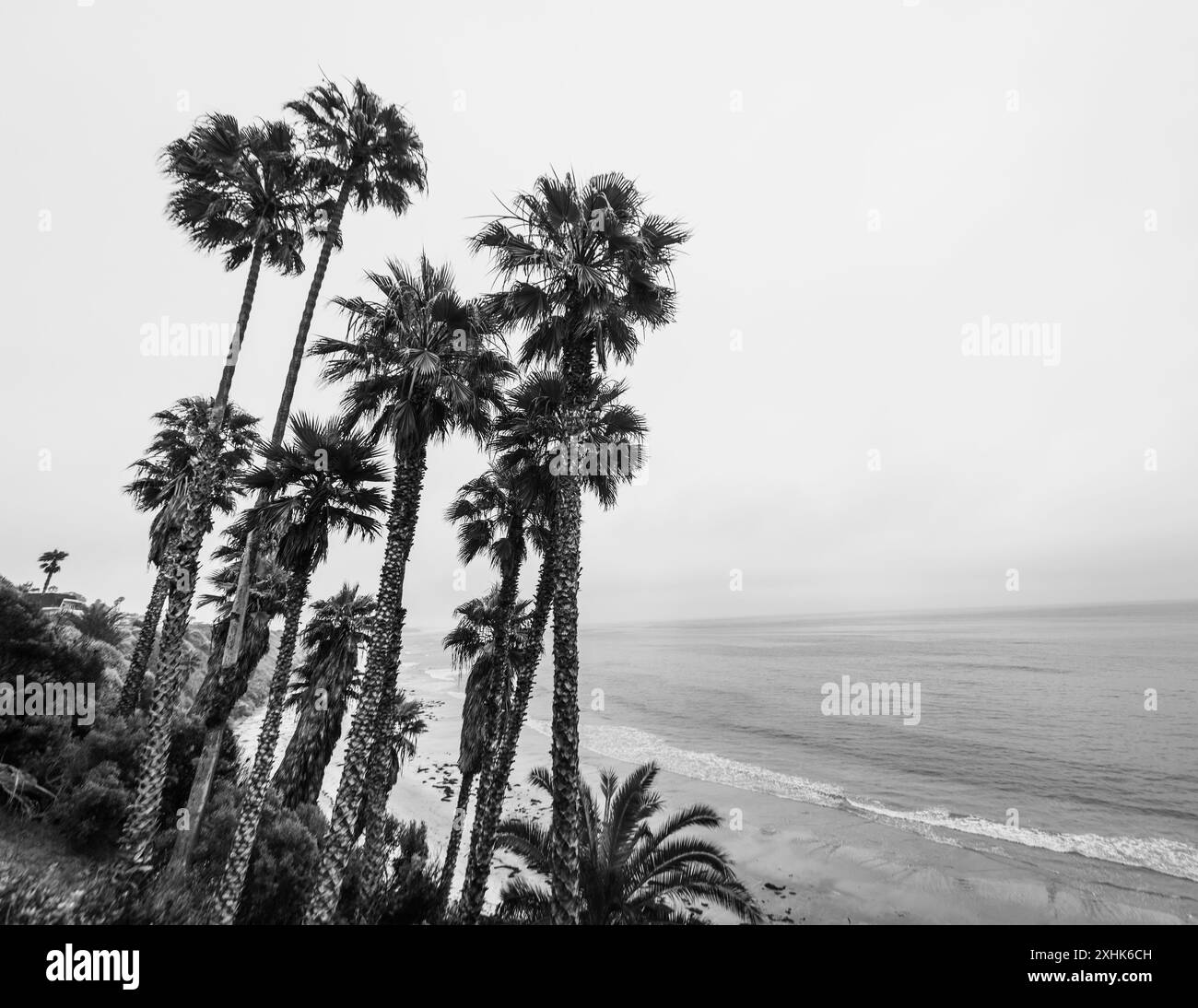 Southern beach Black and White Stock Photos & Images - Alamy