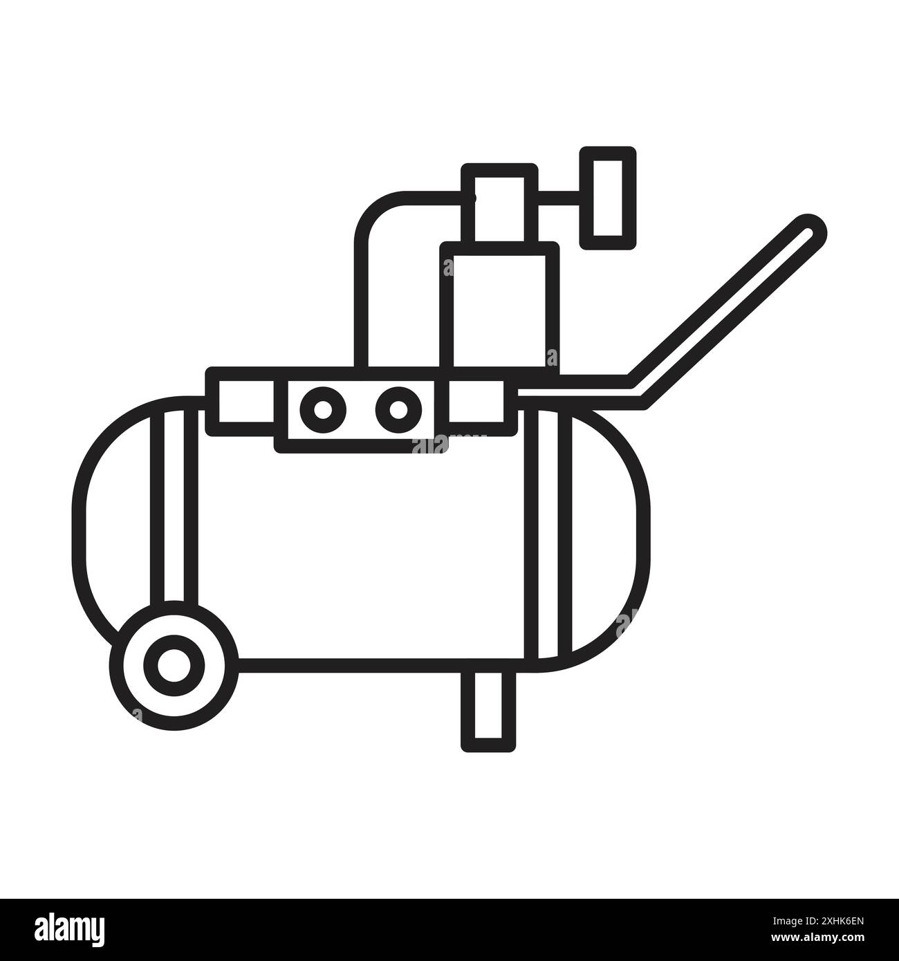 Air pressure measurement Stock Vector Images - Alamy