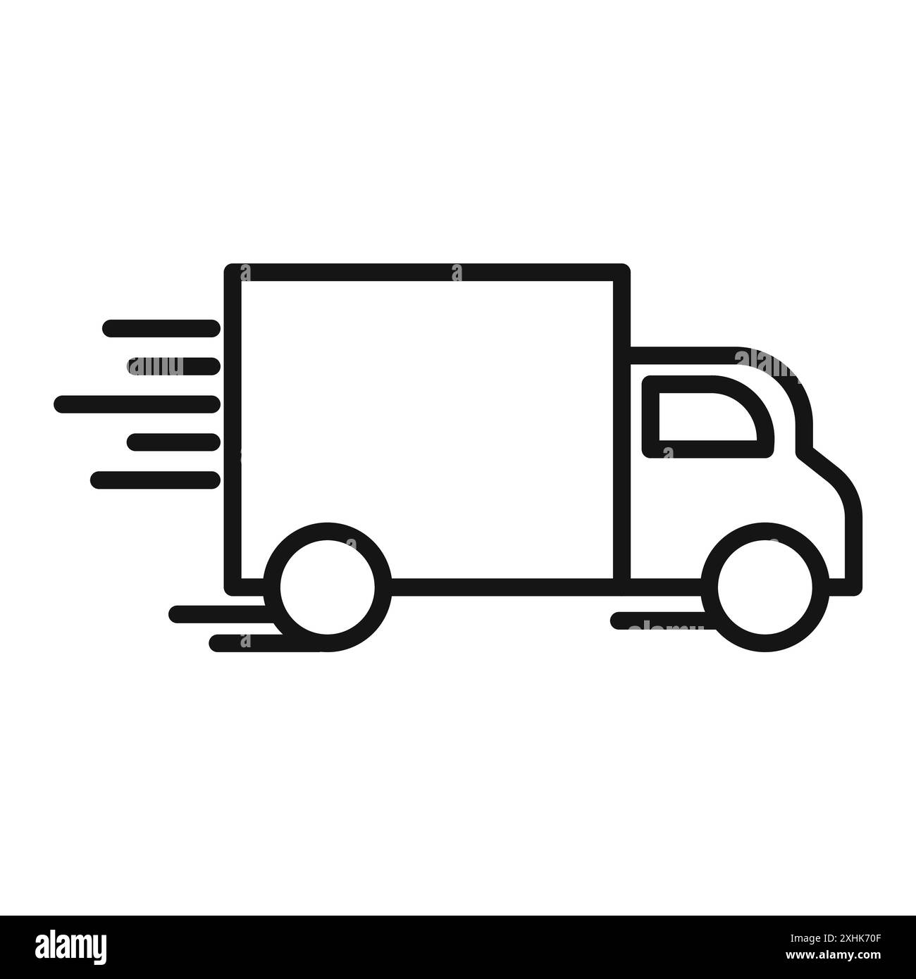 Moving truck Black and White Stock Photos & Images - Alamy