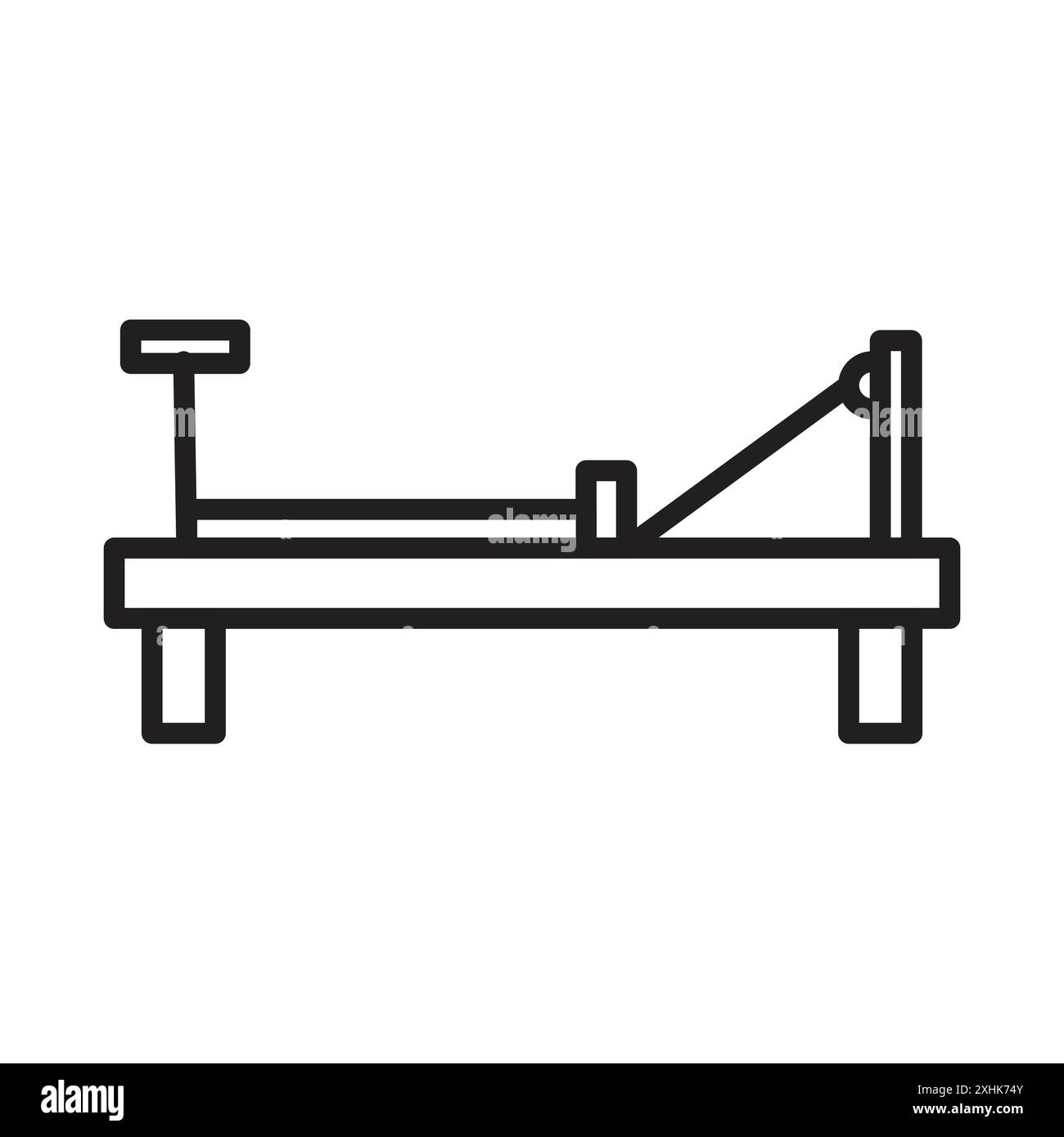 Reformer icon Black line art vector in black and white outline set ...