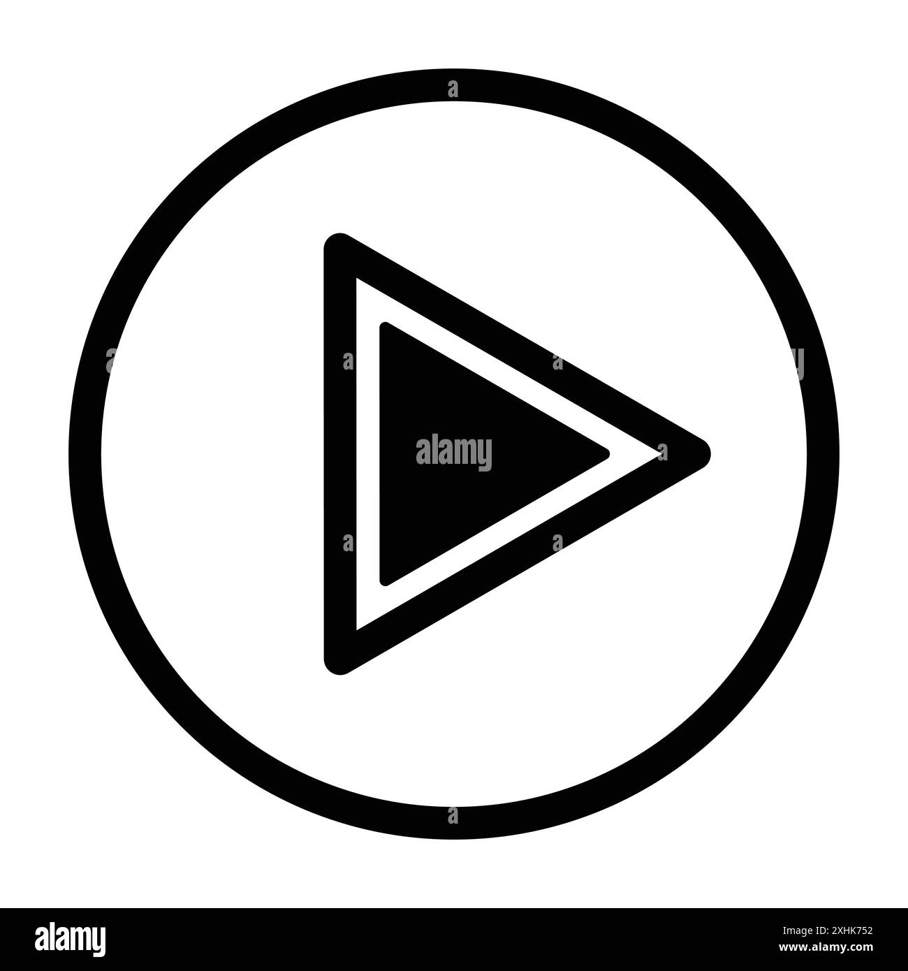 Play icon pack Stock Vector Images - Alamy