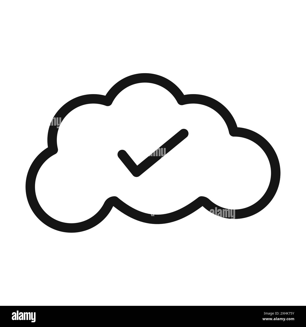Cloud drive icon Black and White Stock Photos & Images - Alamy