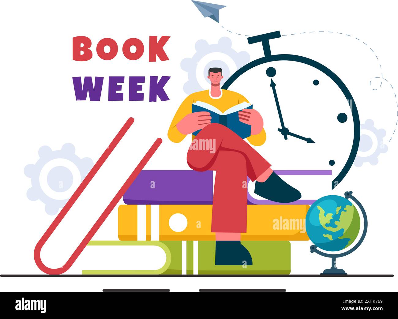 Library week Cut Out Stock Images & Pictures - Alamy