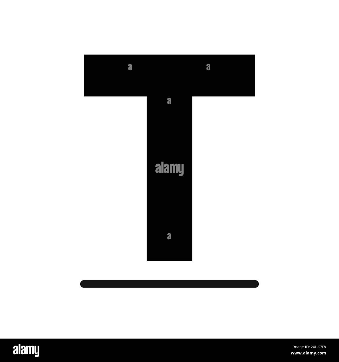 Text icon Black line art vector in black and white outline set ...