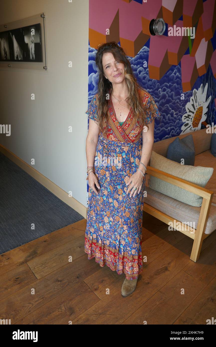 West Hollywood, California, USA 14th July 2024 Actress A. J. Langer ...