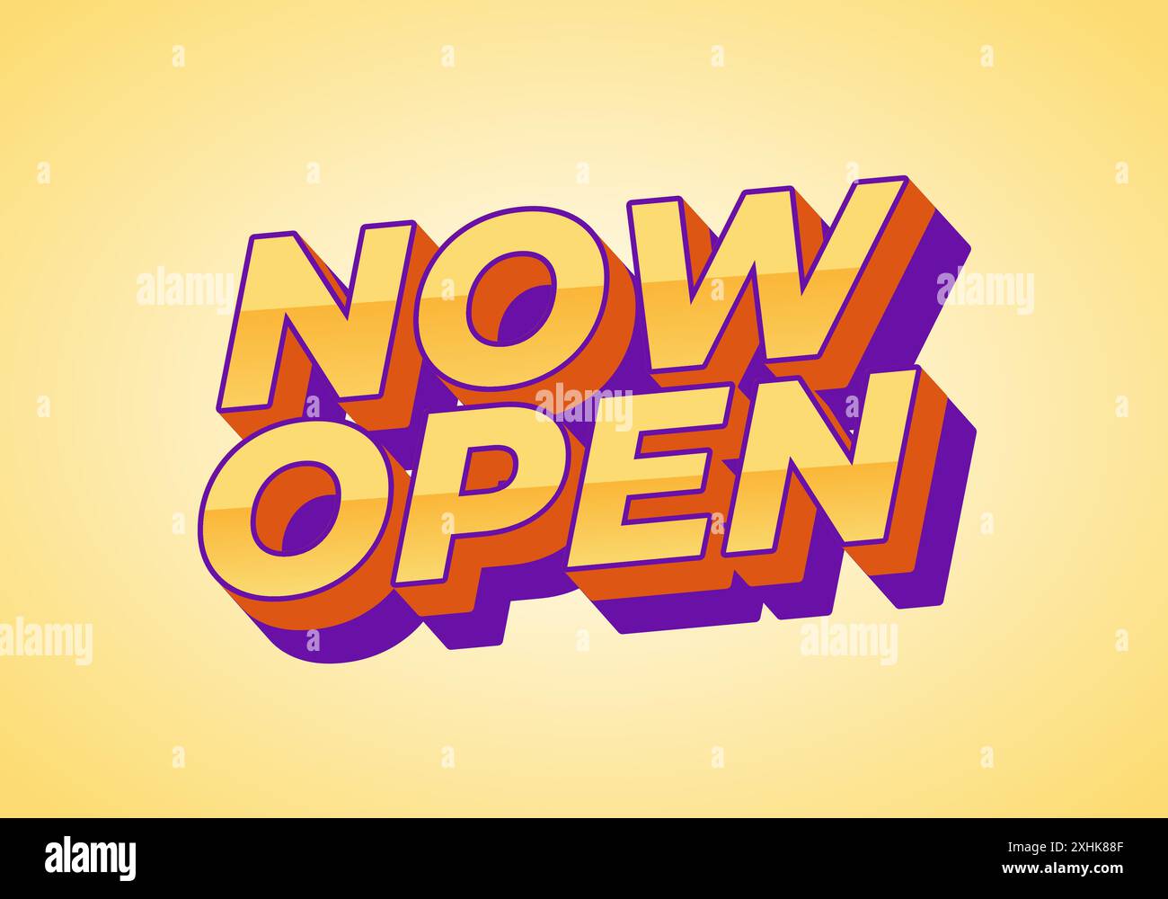 Now open in ribbon Stock Vector Images - Alamy