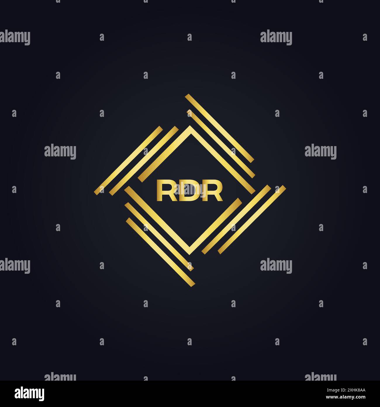 RDR logo. R D R design. White RDR letter. RDR, R D R letter logo design ...