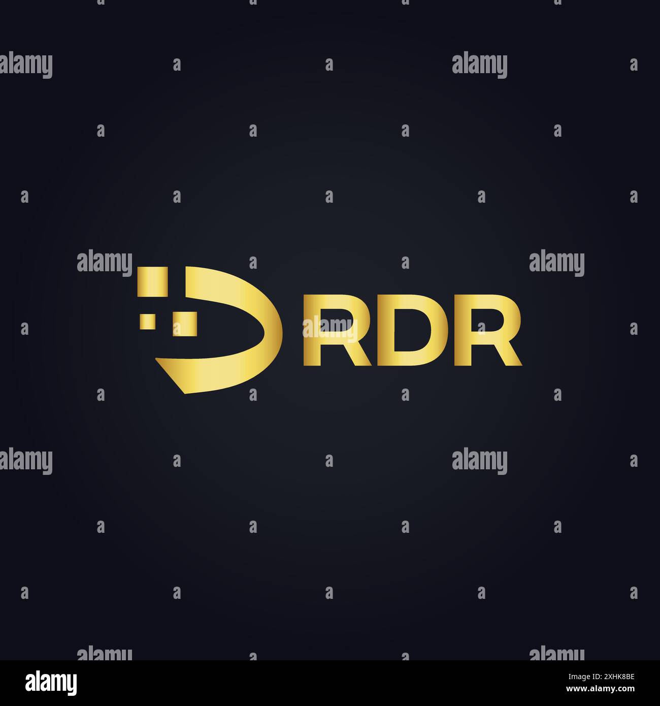 RDR logo. R D R design. White RDR letter. RDR, R D R letter logo design. R D R letter logo ...