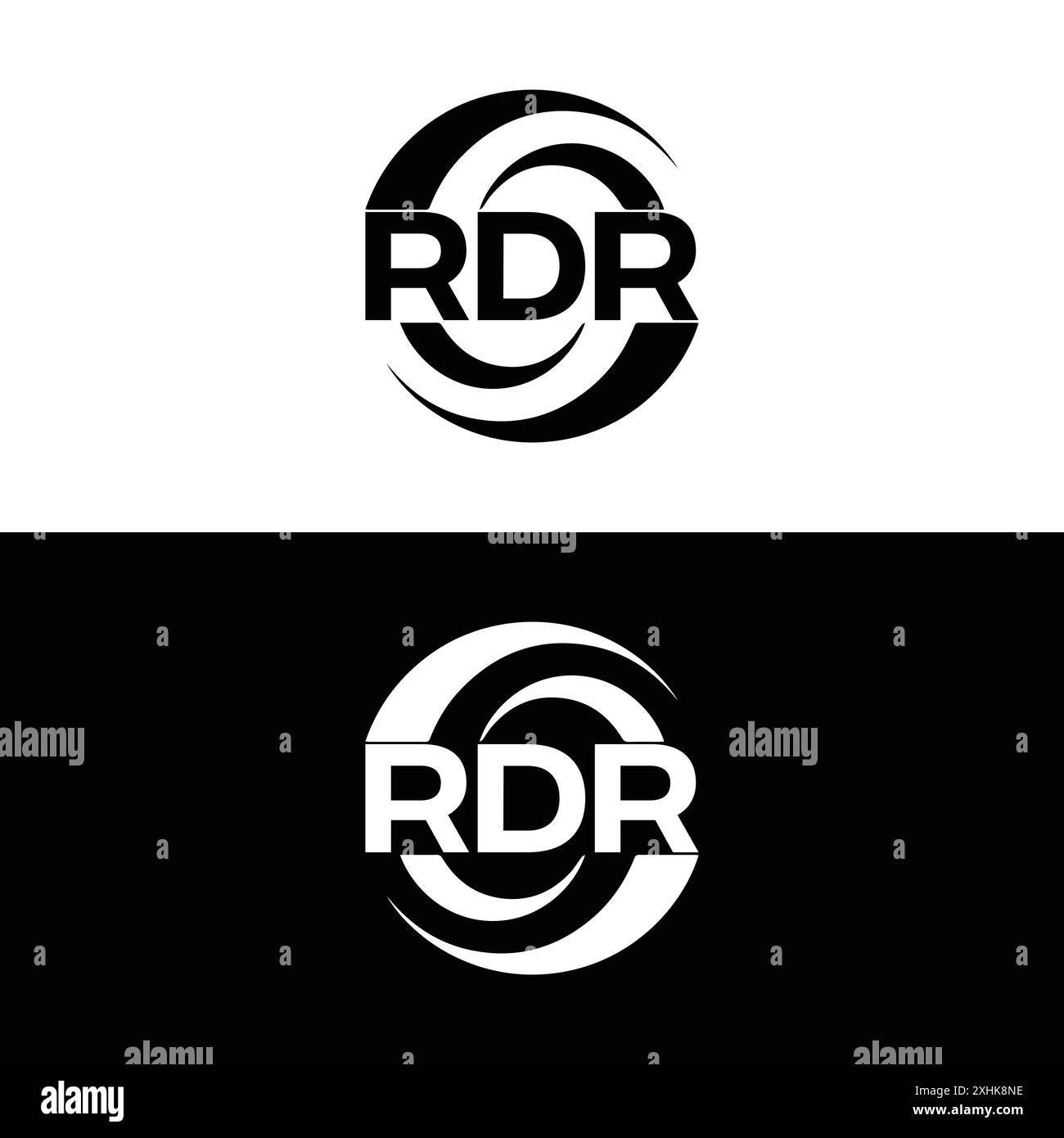 RDR logo. R D R design. White RDR letter. RDR, R D R letter logo design ...