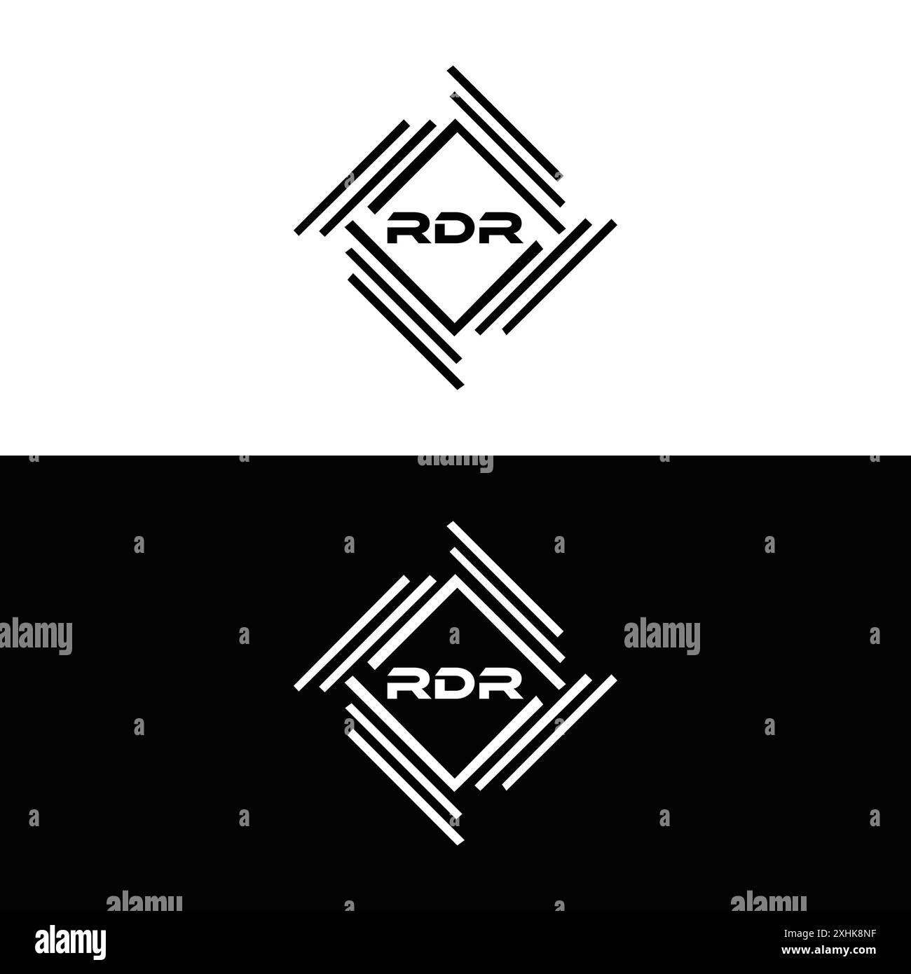 RDR logo. R D R design. White RDR letter. RDR, R D R letter logo design ...
