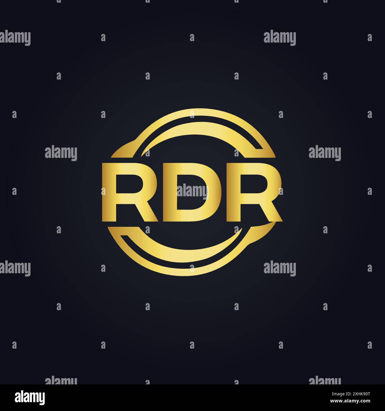 RDR logo. R D R design. White RDR letter. RDR, R D R letter logo design ...