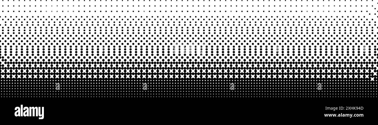 Pixelated bitmap gradient texture. Black and white dither pattern ...