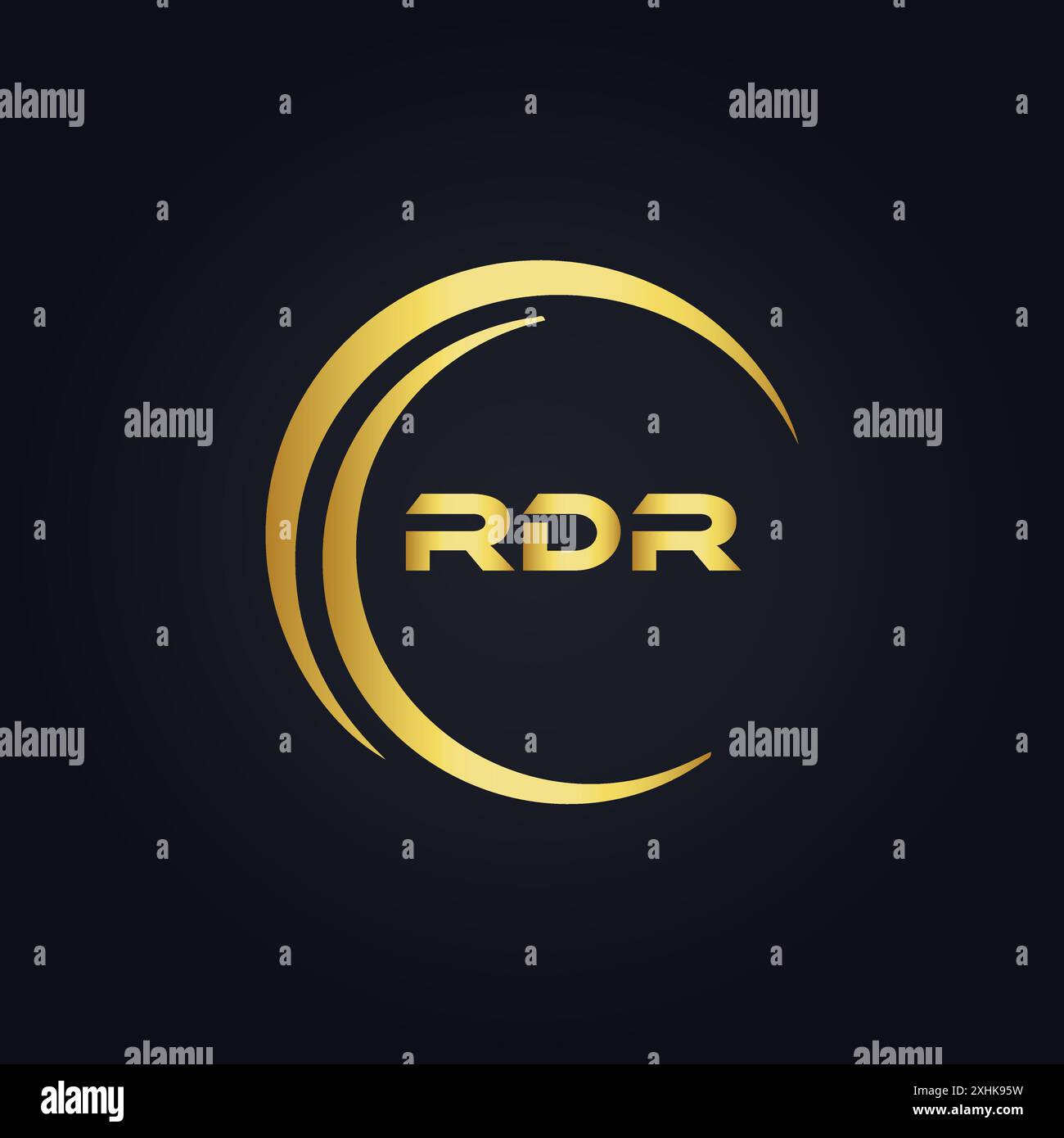 RDR logo. R D R design. White RDR letter. RDR, R D R letter logo design ...
