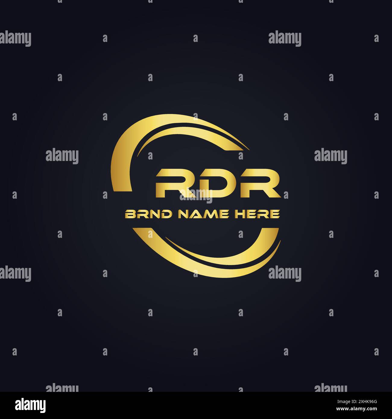 RDR logo. R D R design. White RDR letter. RDR, R D R letter logo design ...