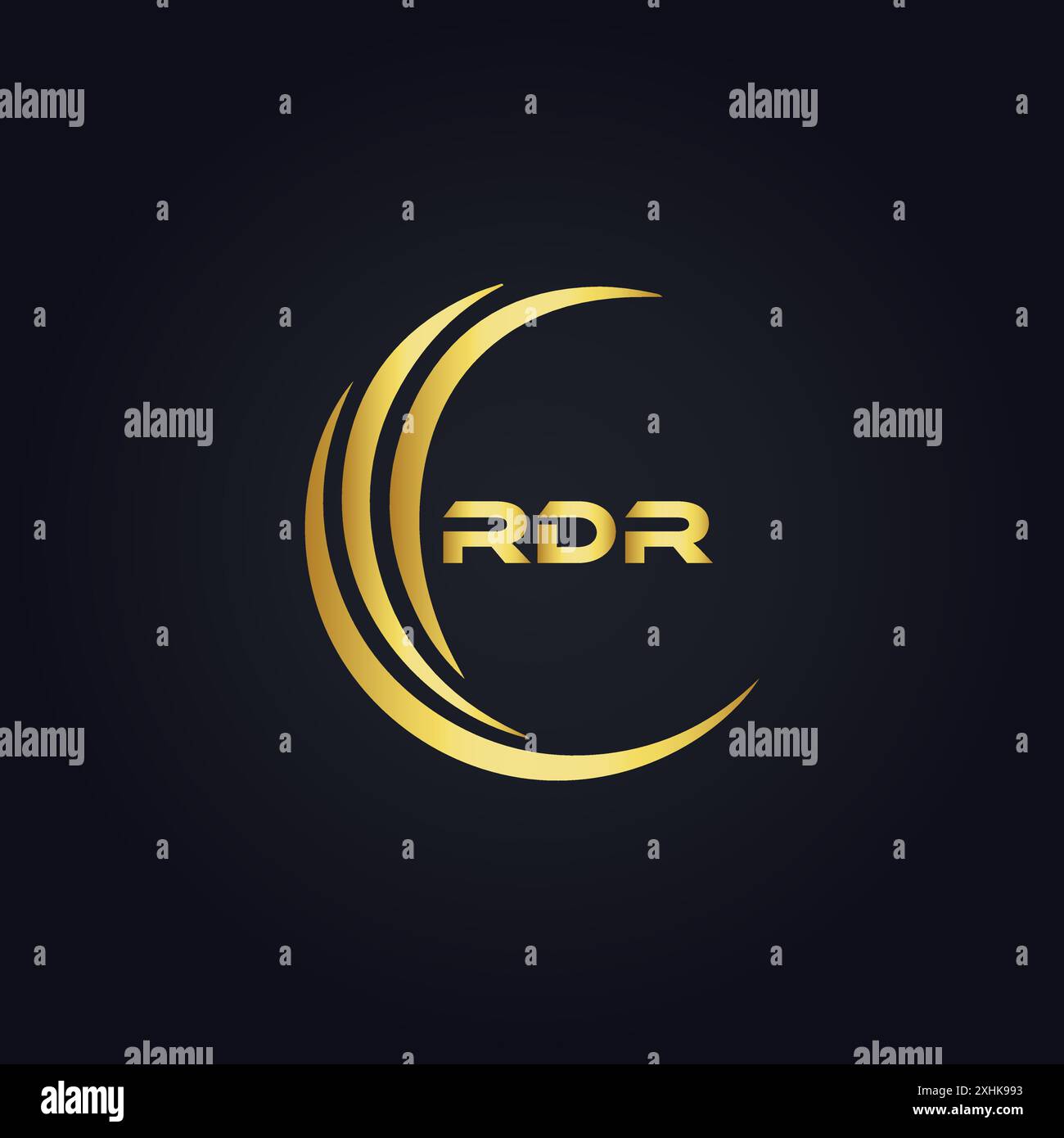 RDR logo. R D R design. White RDR letter. RDR, R D R letter logo design ...