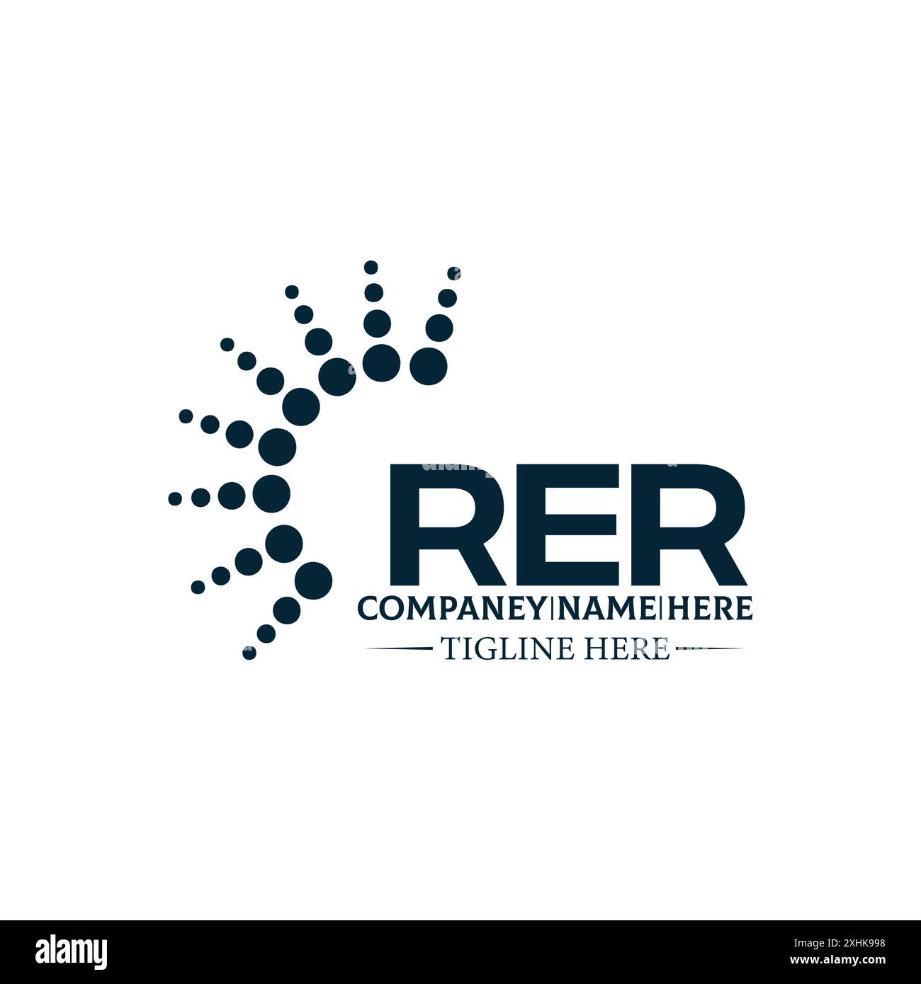 RER logo. R E R design. White RER letter. RER, R E R letter logo design ...
