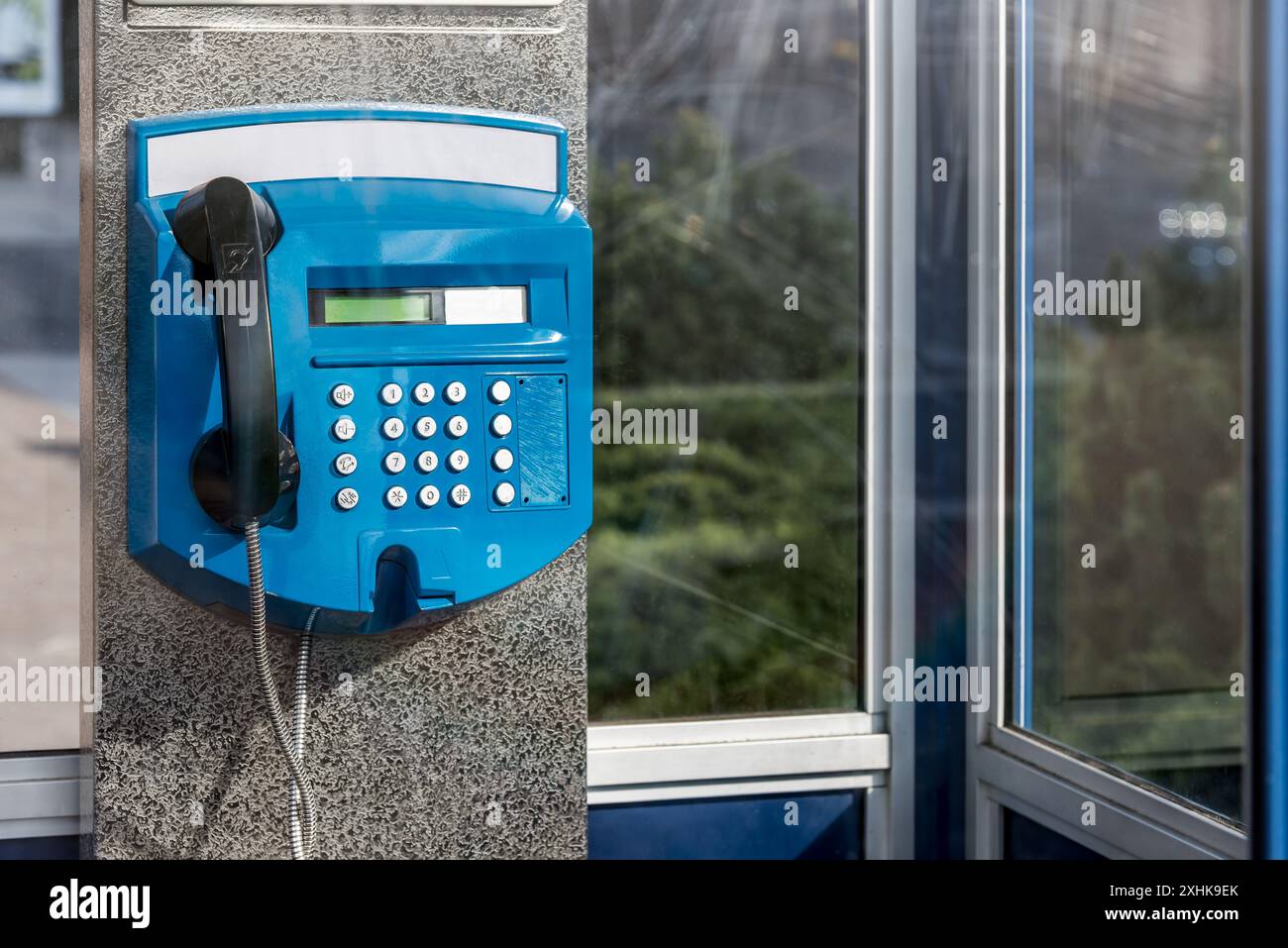 Inside public telephone box hi-res stock photography and images - Alamy
