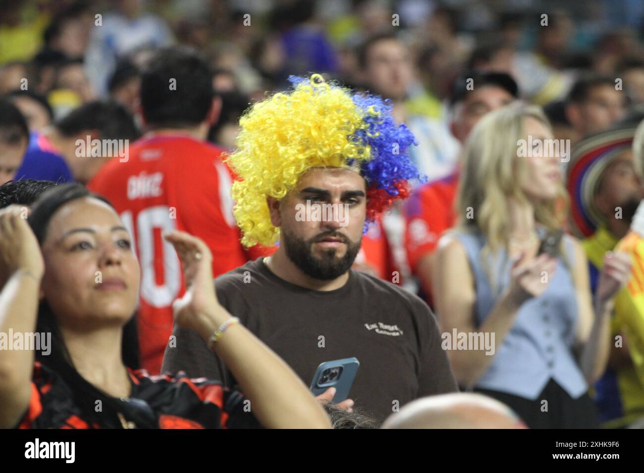 Miami, Florida, USA. 14th July, 2024. (SPO) Copa America 2024 Final ...
