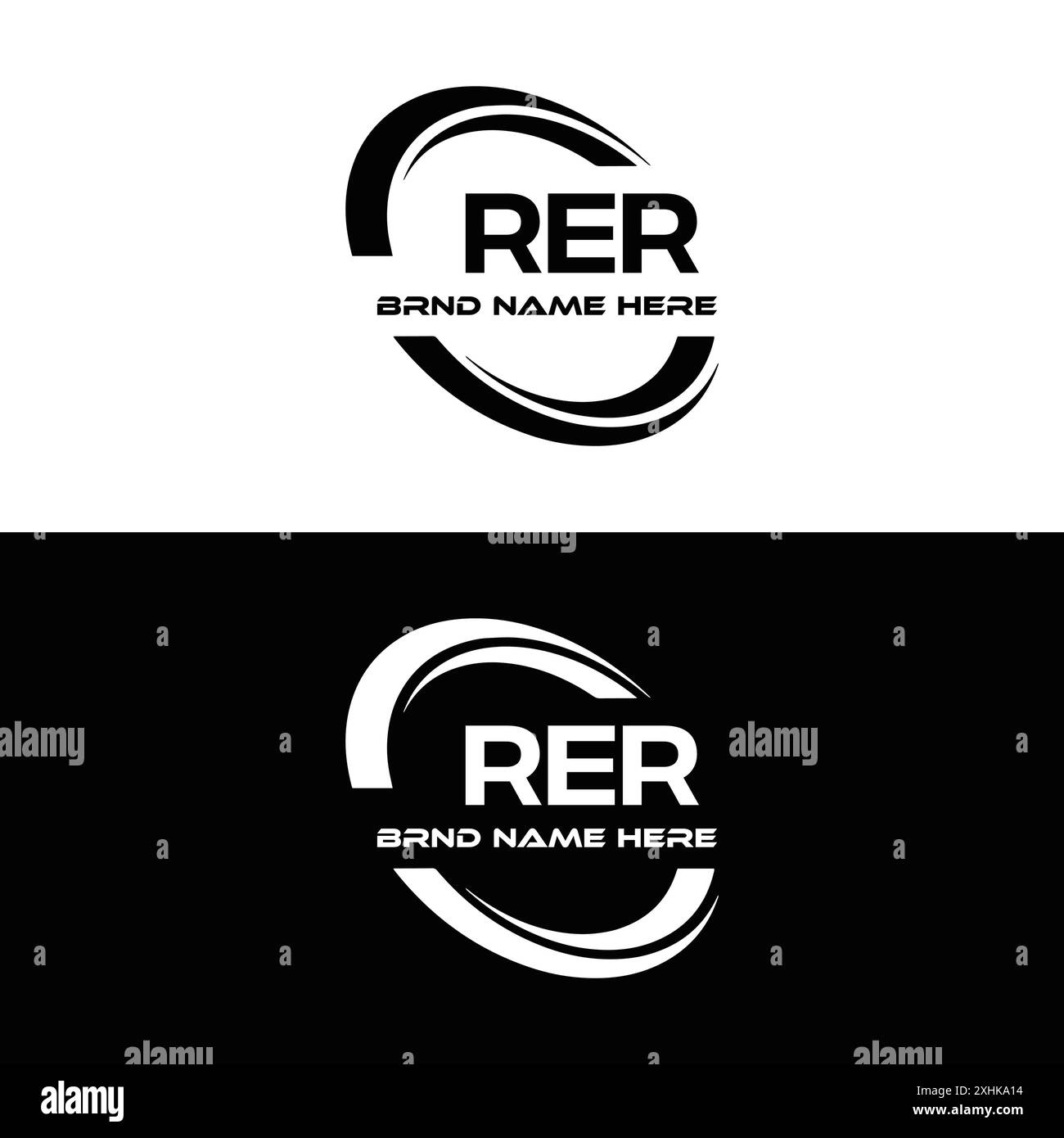 Rer technology company logo Black and White Stock Photos & Images - Alamy