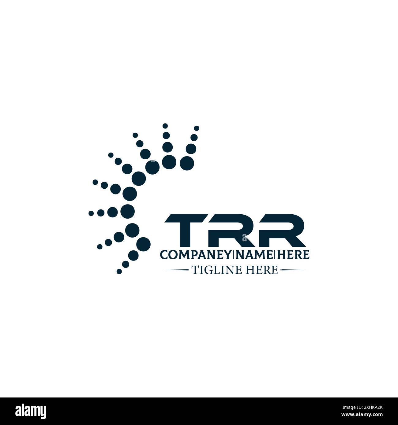 TRR logo. T R R design. White TRR letter. TRR, T R R letter logo design ...