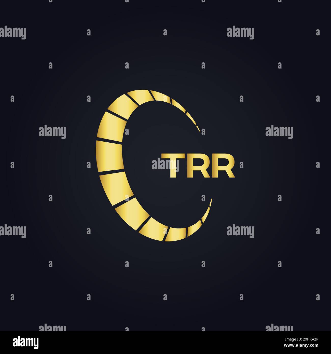 TRR logo. T R R design. White TRR letter. TRR, T R R letter logo design ...