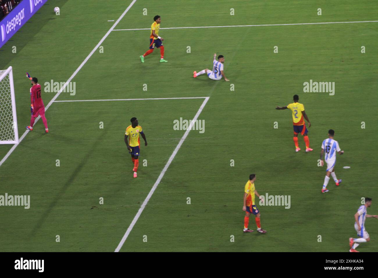 Miami, Florida, USA. 14th July, 2024. (SPO) Copa America 2024 Final ...