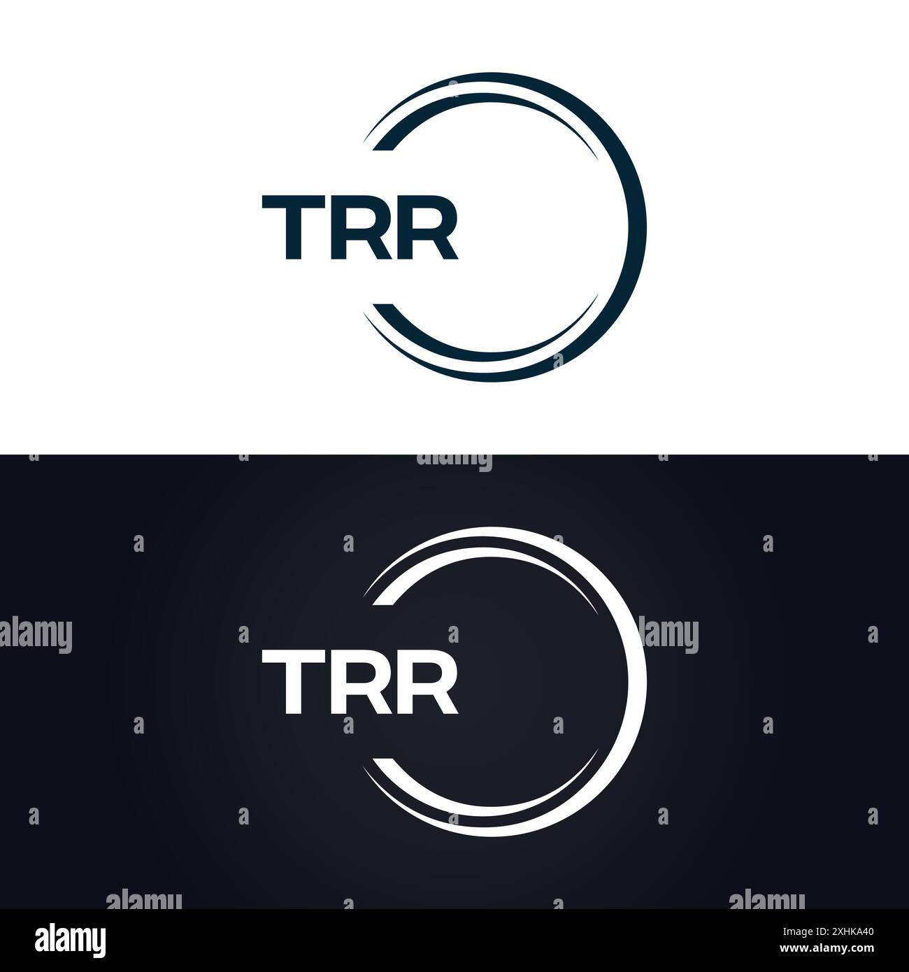 TRR logo. T R R design. White TRR letter. TRR, T R R letter logo design ...