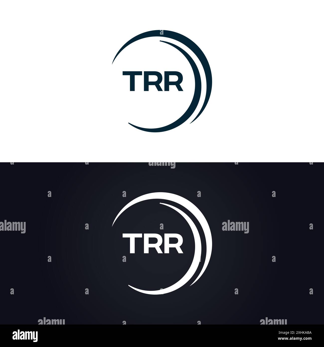 TRR logo. T R R design. White TRR letter. TRR, T R R letter logo design ...