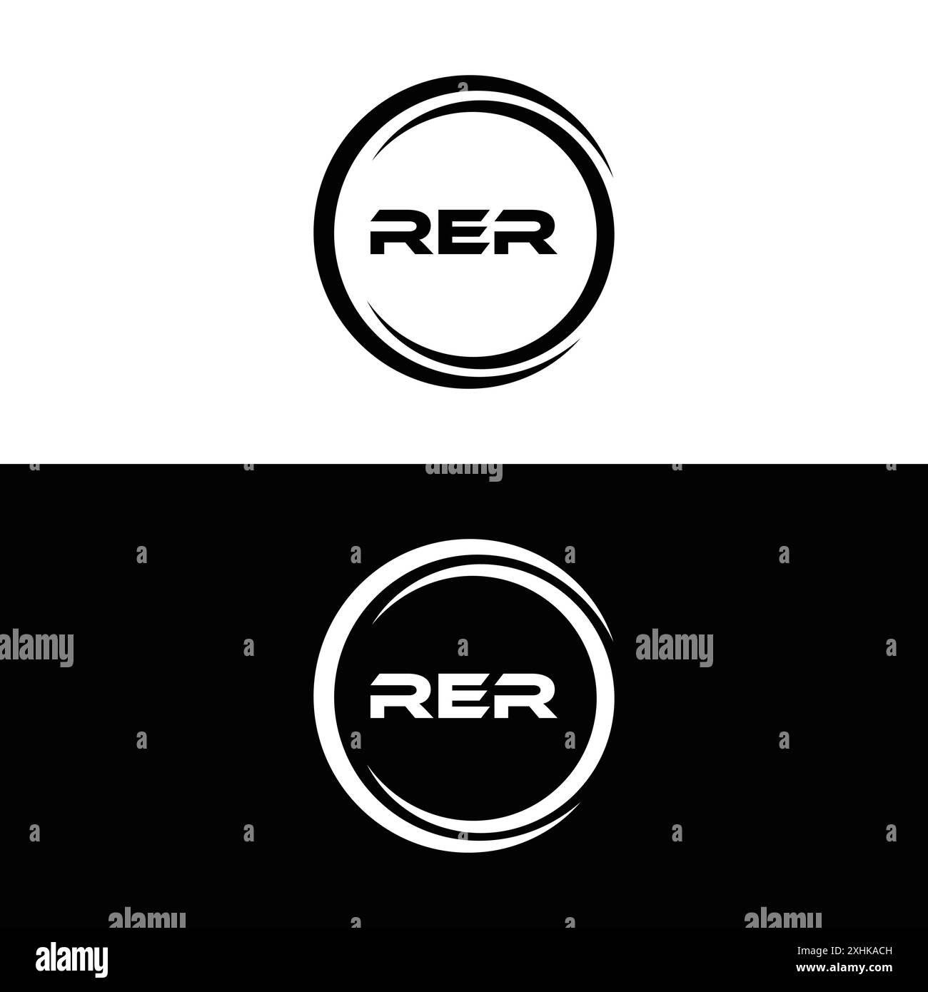 RER logo. R E R design. White RER letter. RER, R E R letter logo design ...