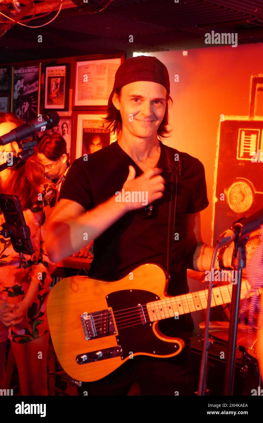 West Hollywood, California, USA 14th July 2024 Actor/singer Brentley ...