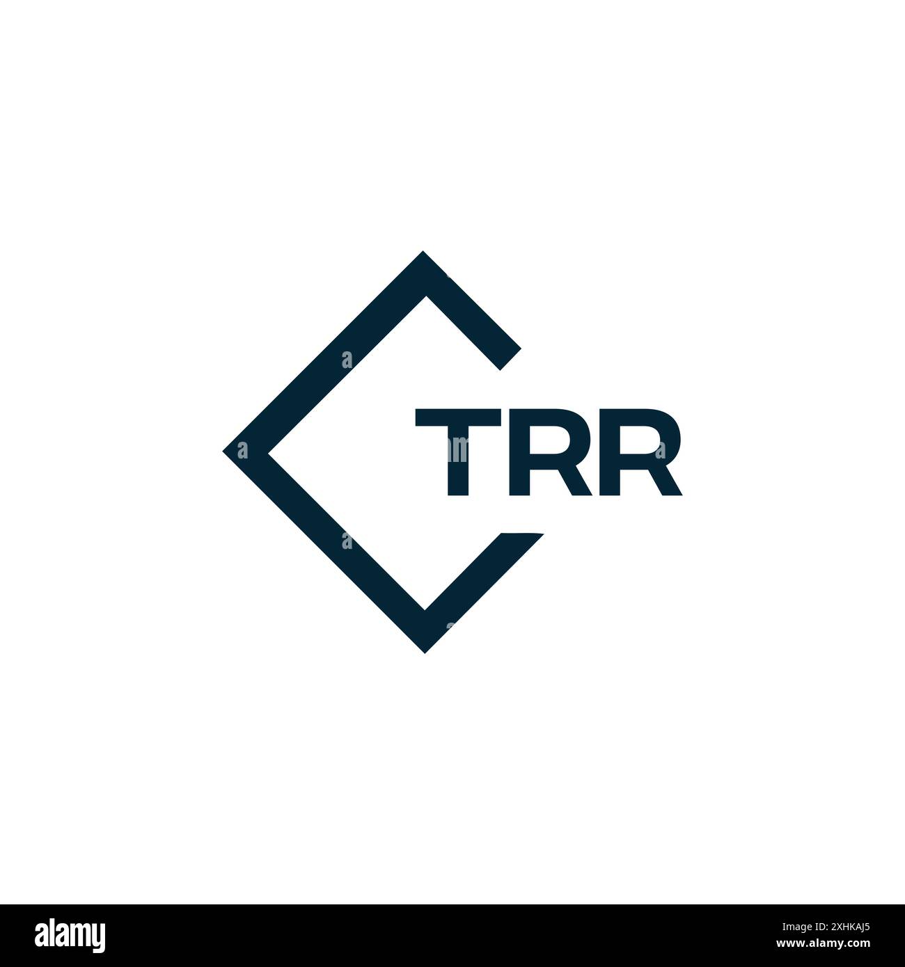 TRR logo. T R R design. White TRR letter. TRR, T R R letter logo design ...