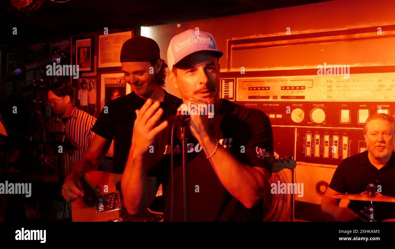 West Hollywood, California, USA 14th July 2024 Actor/Singer Brentley ...