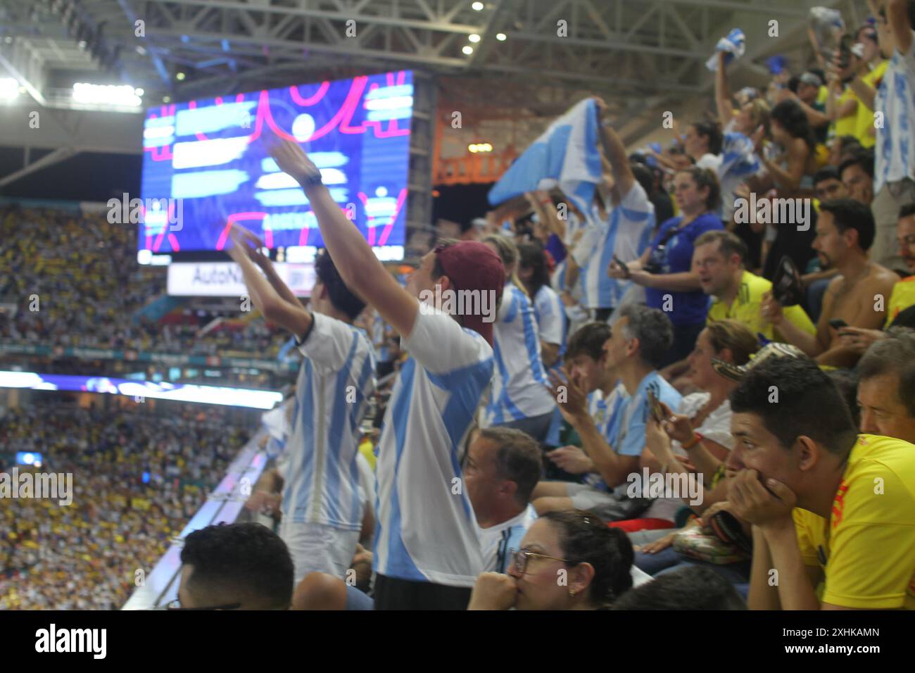 Miami, Florida, USA. 14th July, 2024. (SPO) Copa America 2024 Final ...
