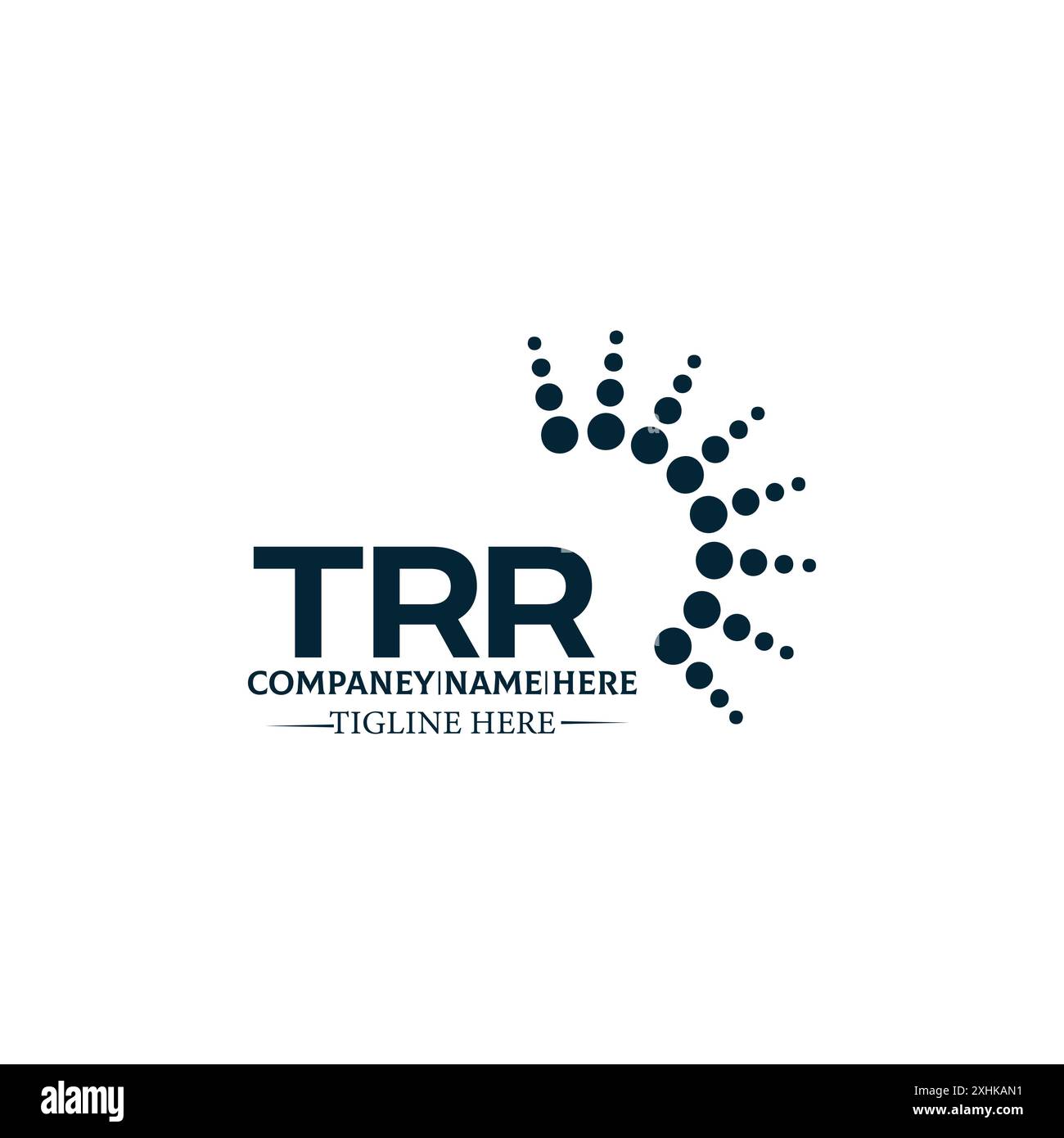TRR logo. T R R design. White TRR letter. TRR, T R R letter logo design ...
