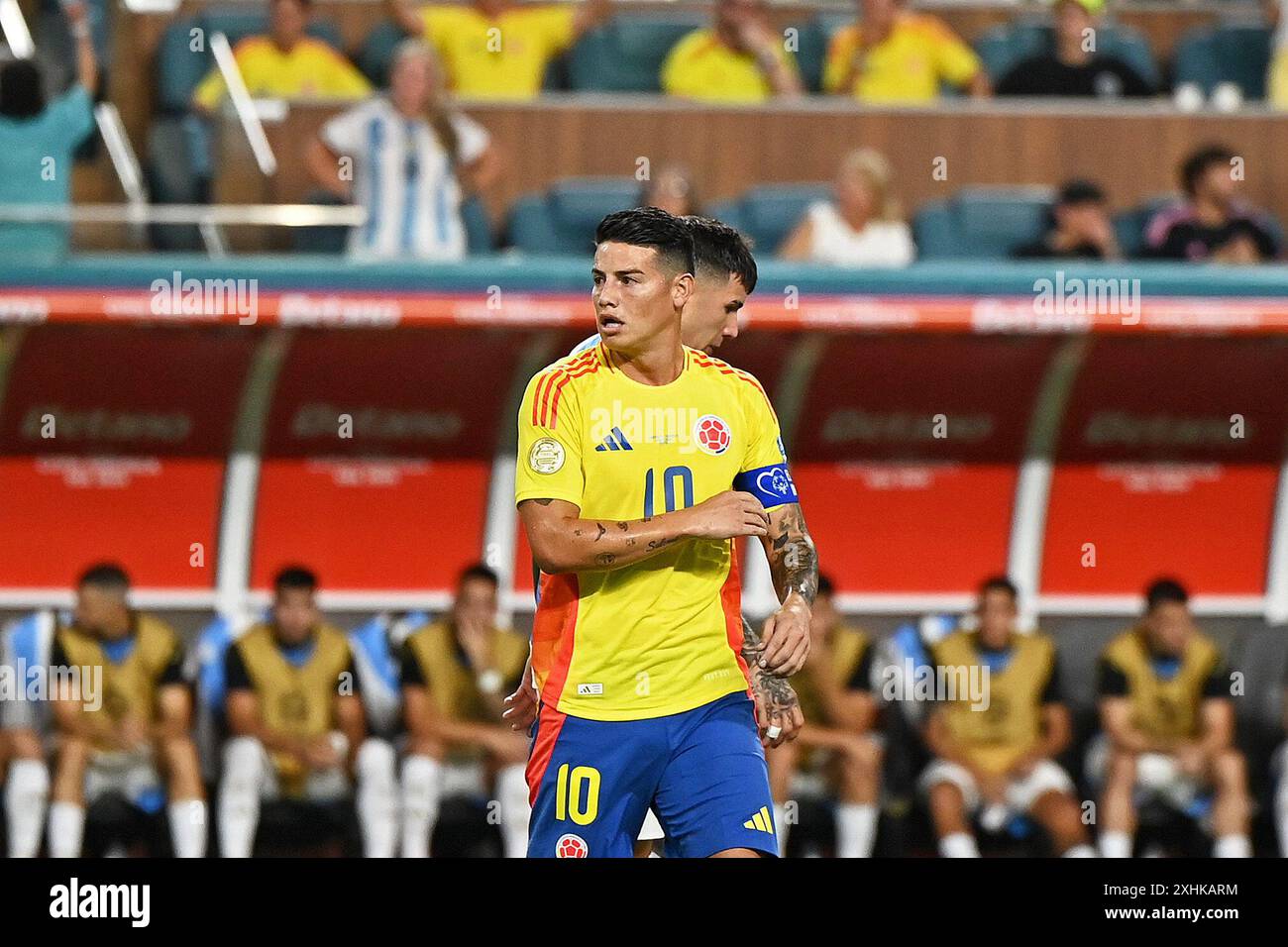 14th July 2024: Miami Gardens, Florida, USA: James Rodríguez of ...