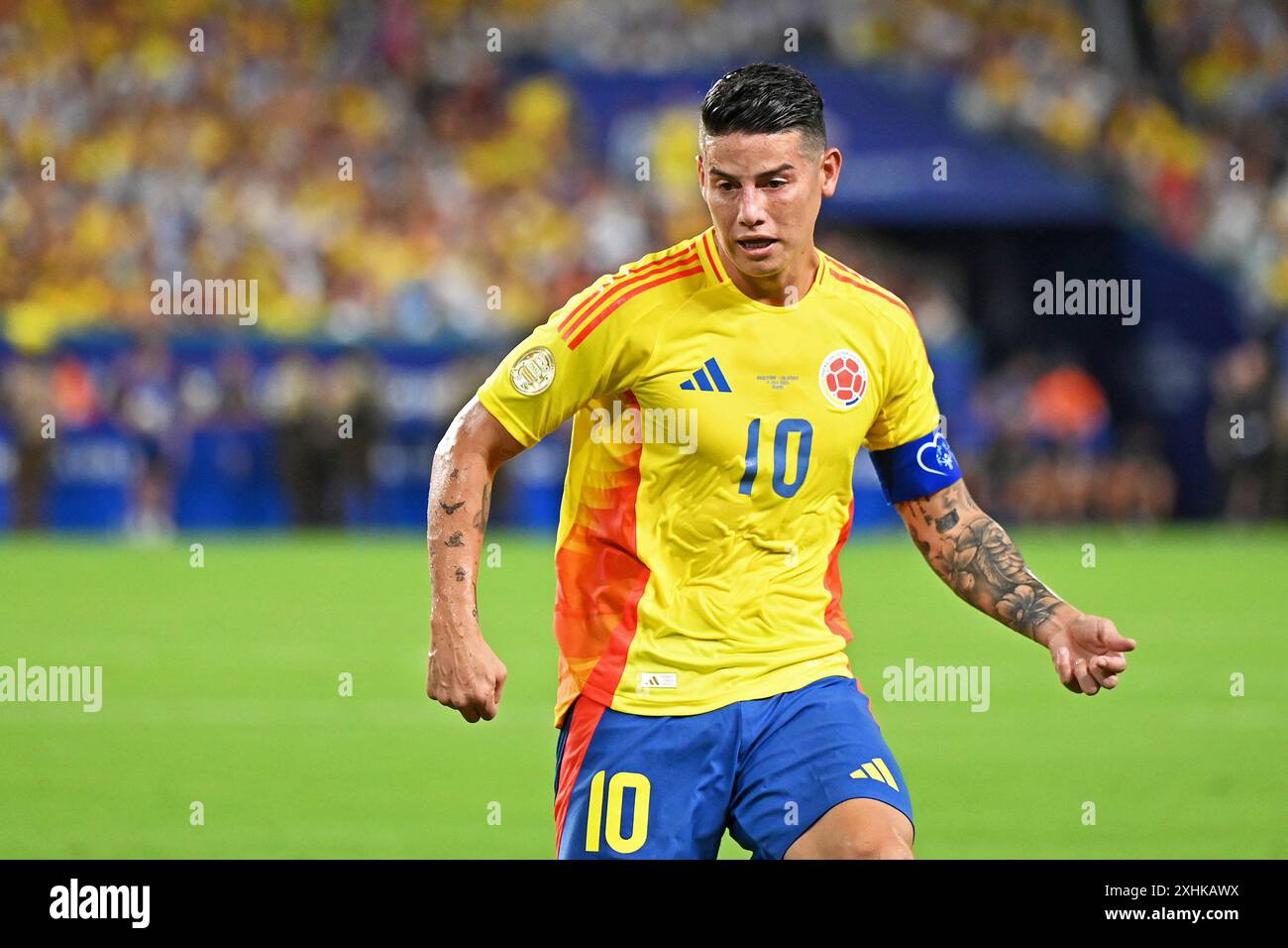 14th July 2024: Miami Gardens, Florida, USA: James Rodríguez of ...