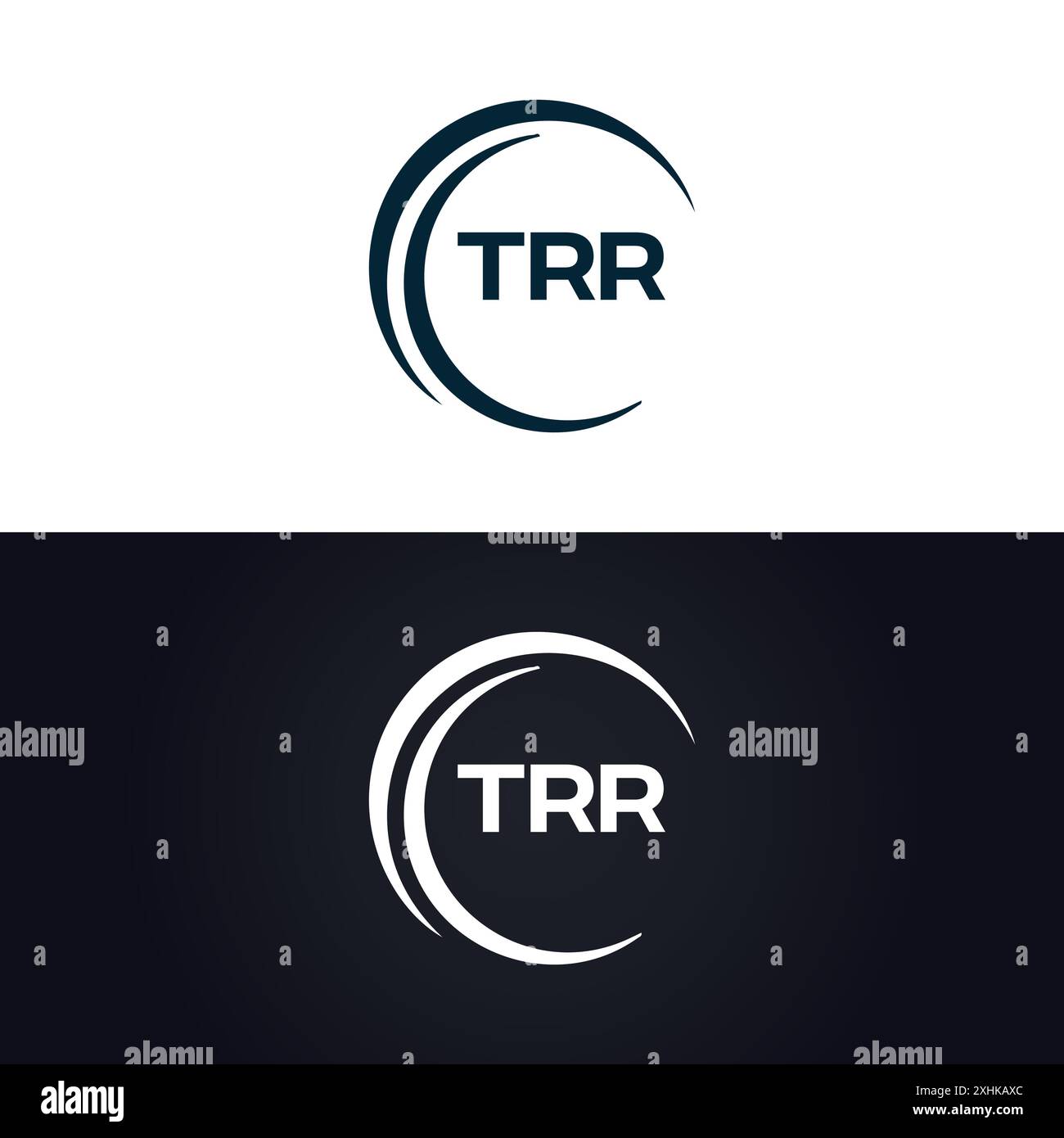 TRR logo. T R R design. White TRR letter. TRR, T R R letter logo design ...