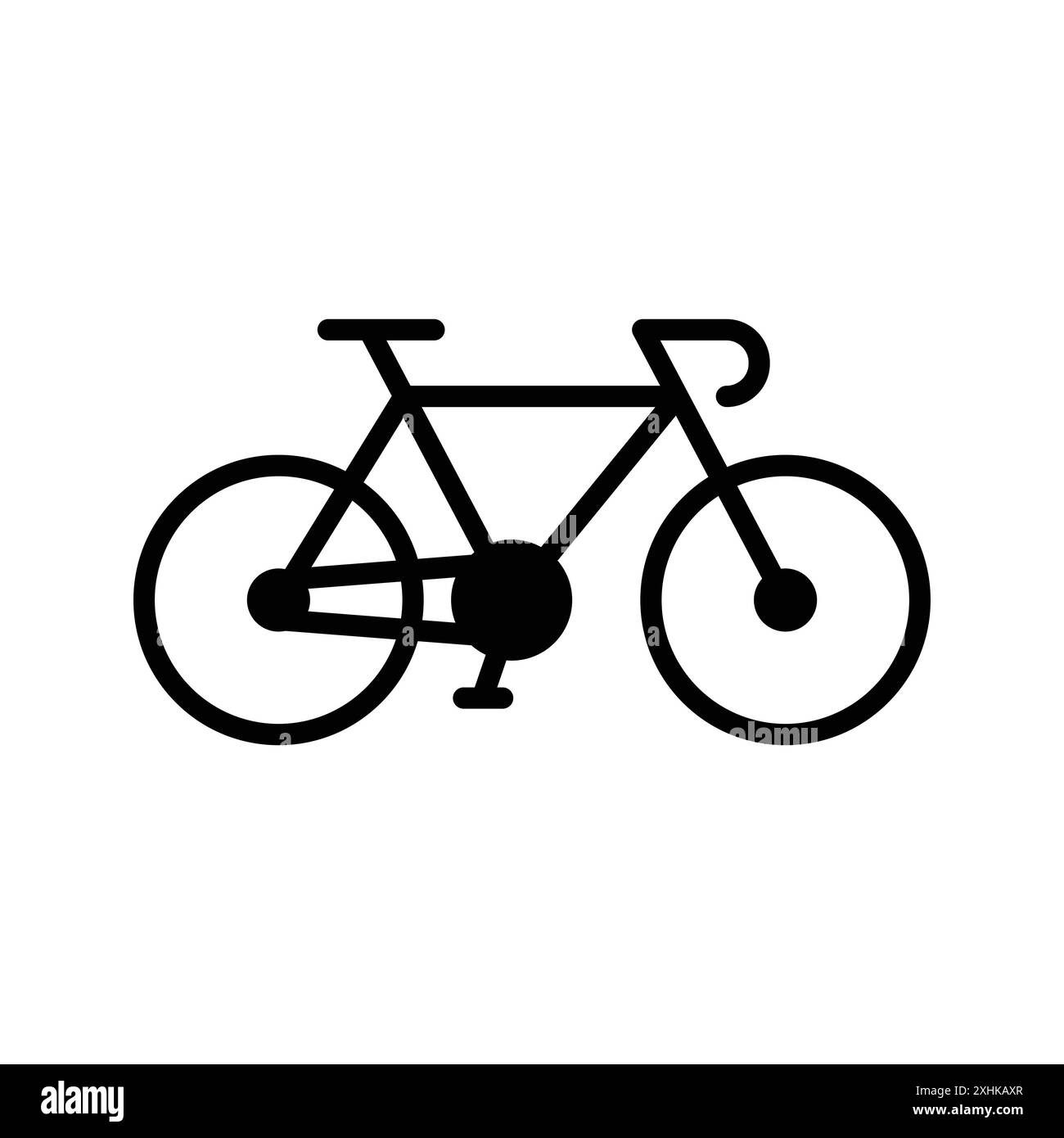 bicycle icon vector design template in white background Stock Vector ...
