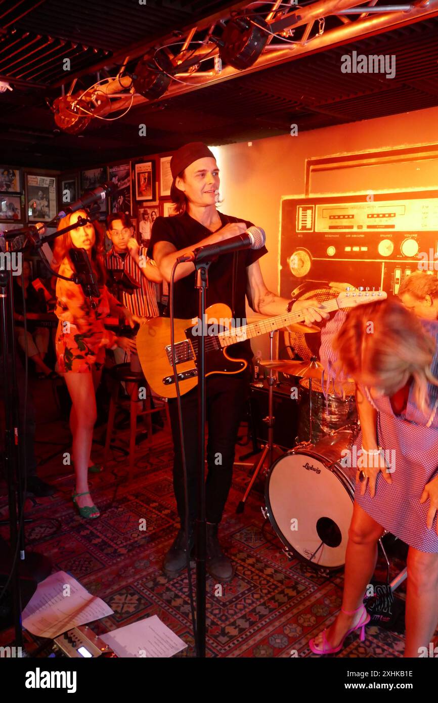 West Hollywood, California, USA 14th July 2024 Actor/singer Brentley ...