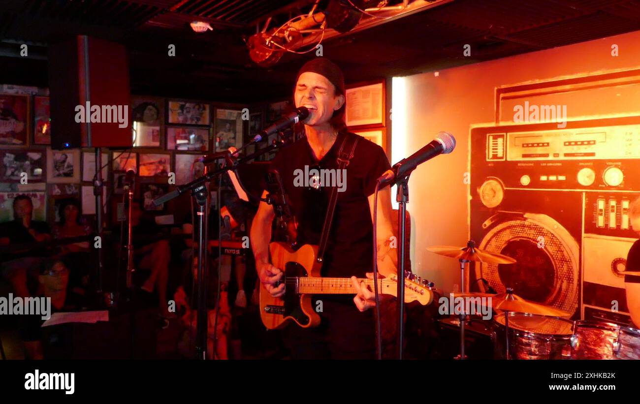 West Hollywood, California, USA 14th July 2024 Actor/singer Brentley ...