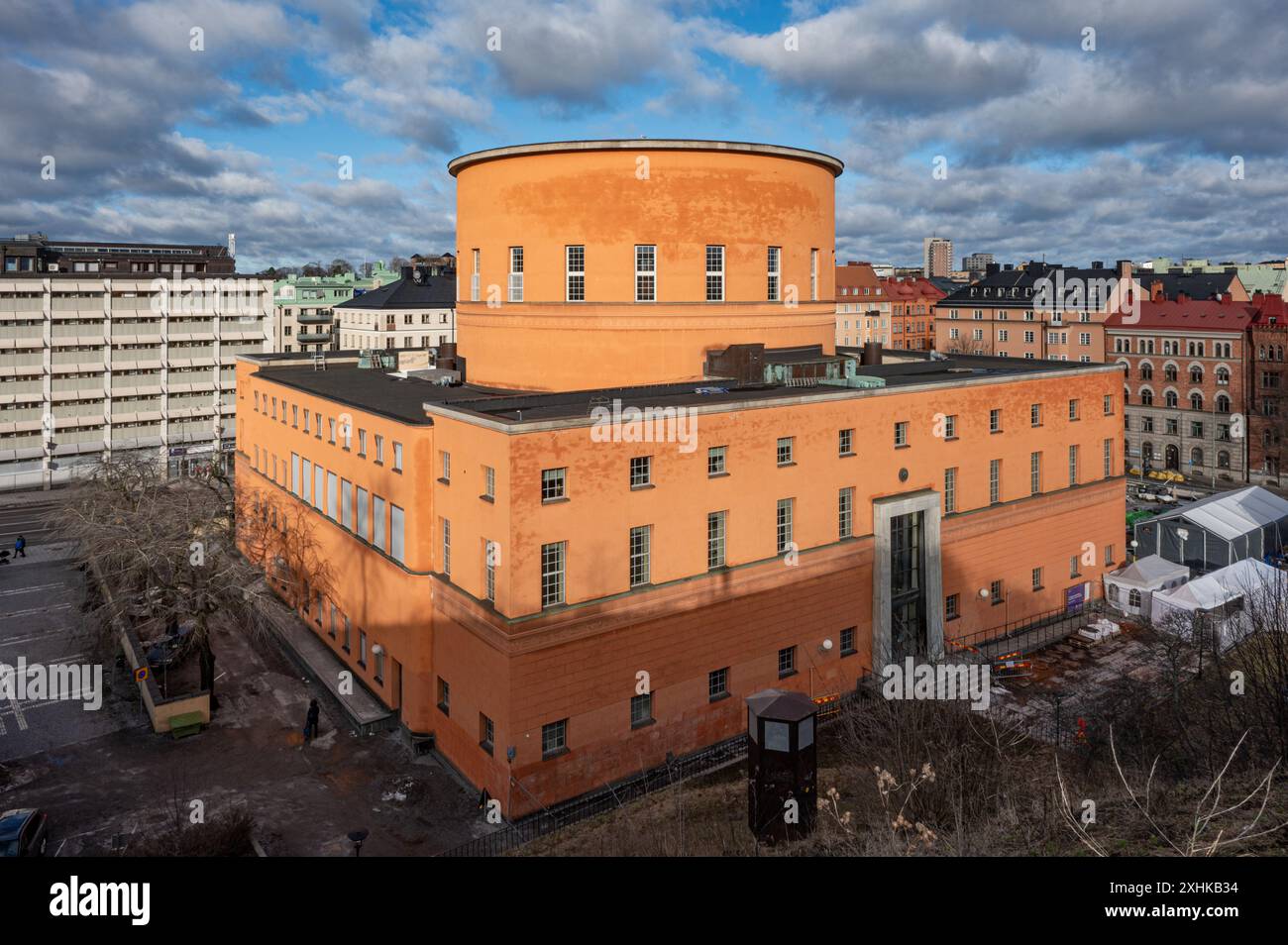 Stockholms stadsbibliotek, Stockholm Public Library, an architectural ...