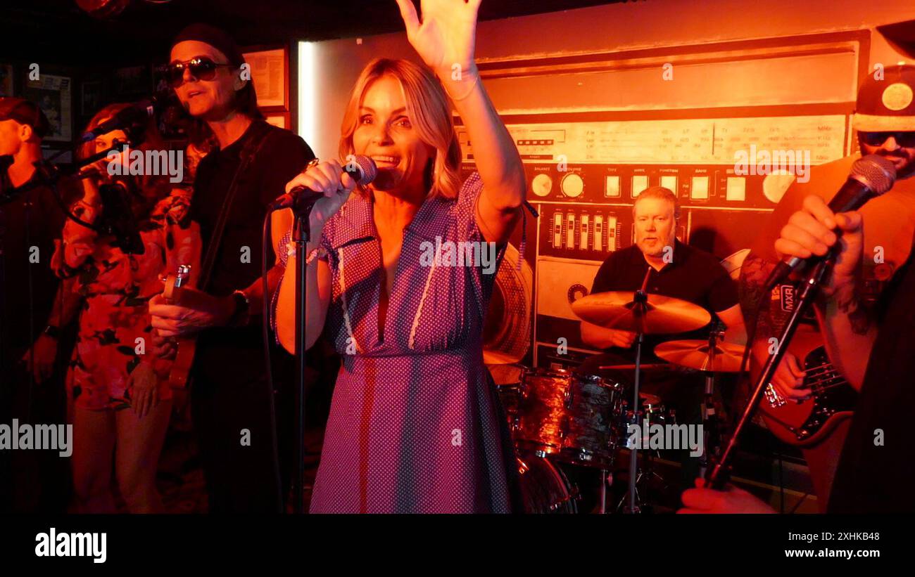 West Hollywood, California, USA 14th July 2024 Actor/singer Brentley ...