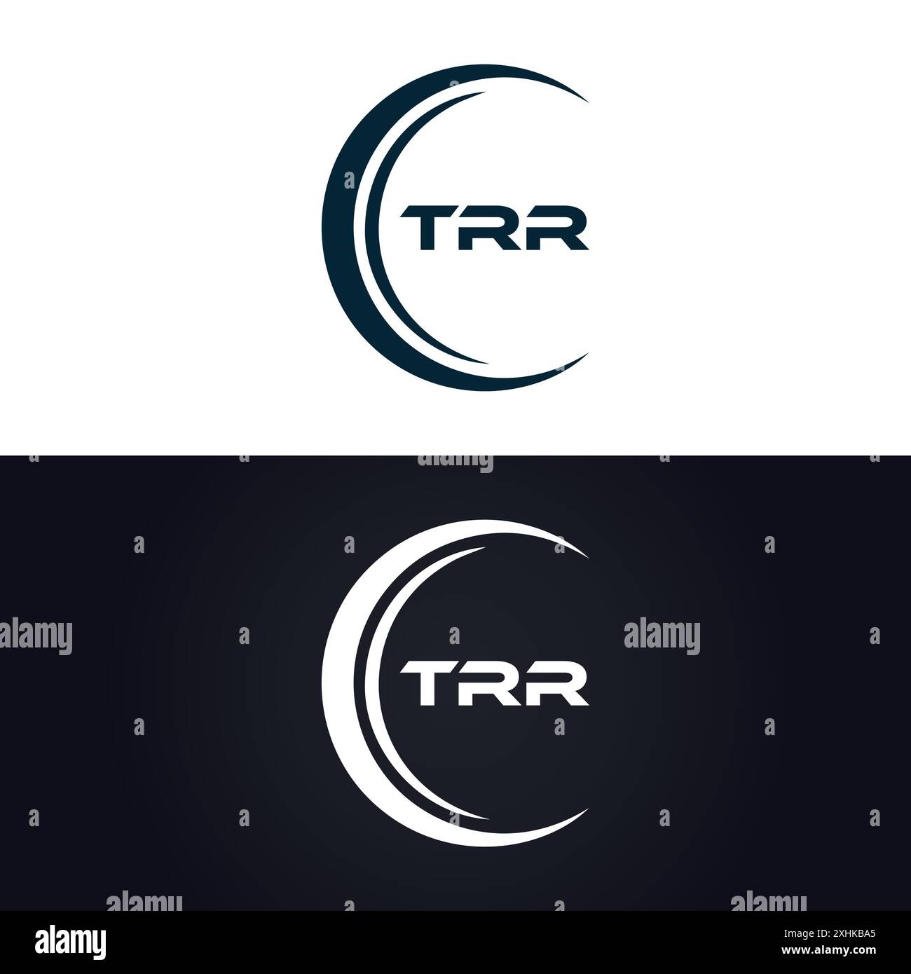 TRR logo. T R R design. White TRR letter. TRR, T R R letter logo design ...