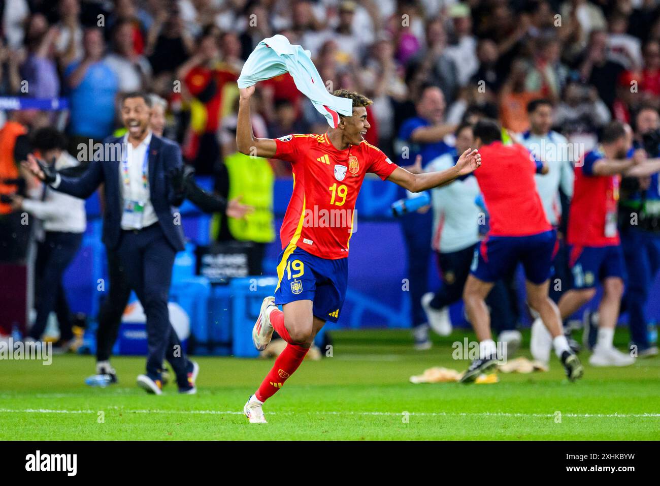Berlin, Germany. 14th July, 2024. Soccer, UEFA Euro 2024, European ...